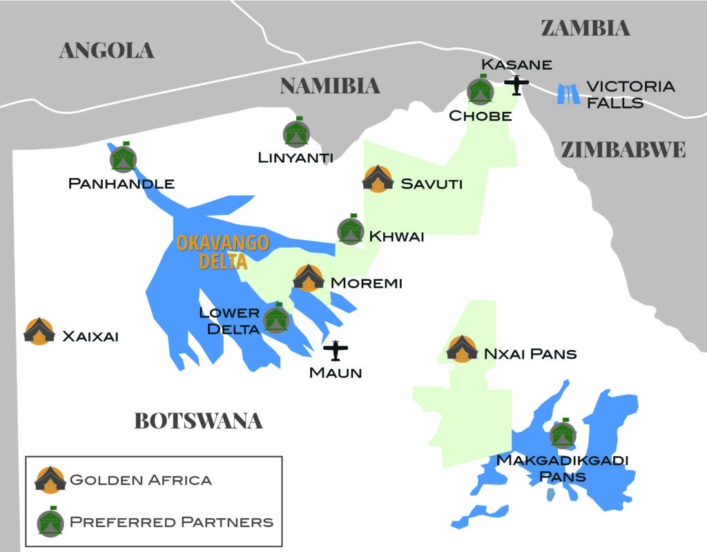 BOTSWANA - Golden Africa Safaris